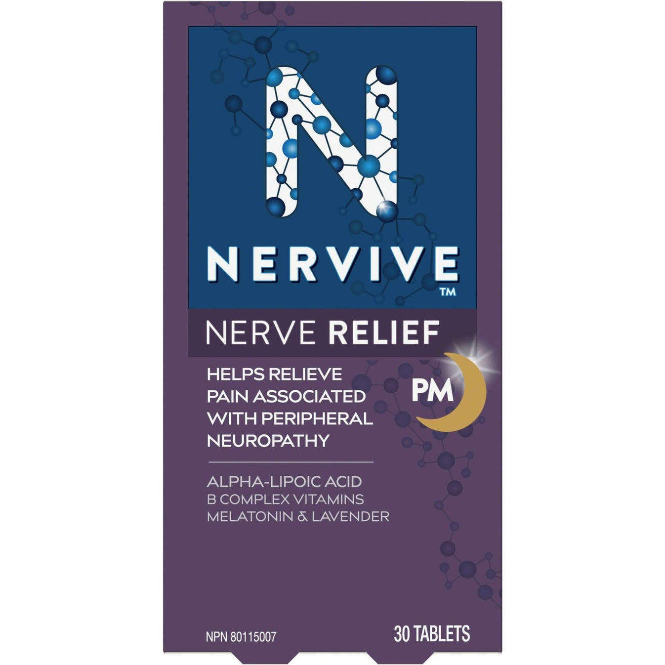 Nervive Nerve Relief PM 30 tablets – RxClinic | Talbot Street Pharmacy