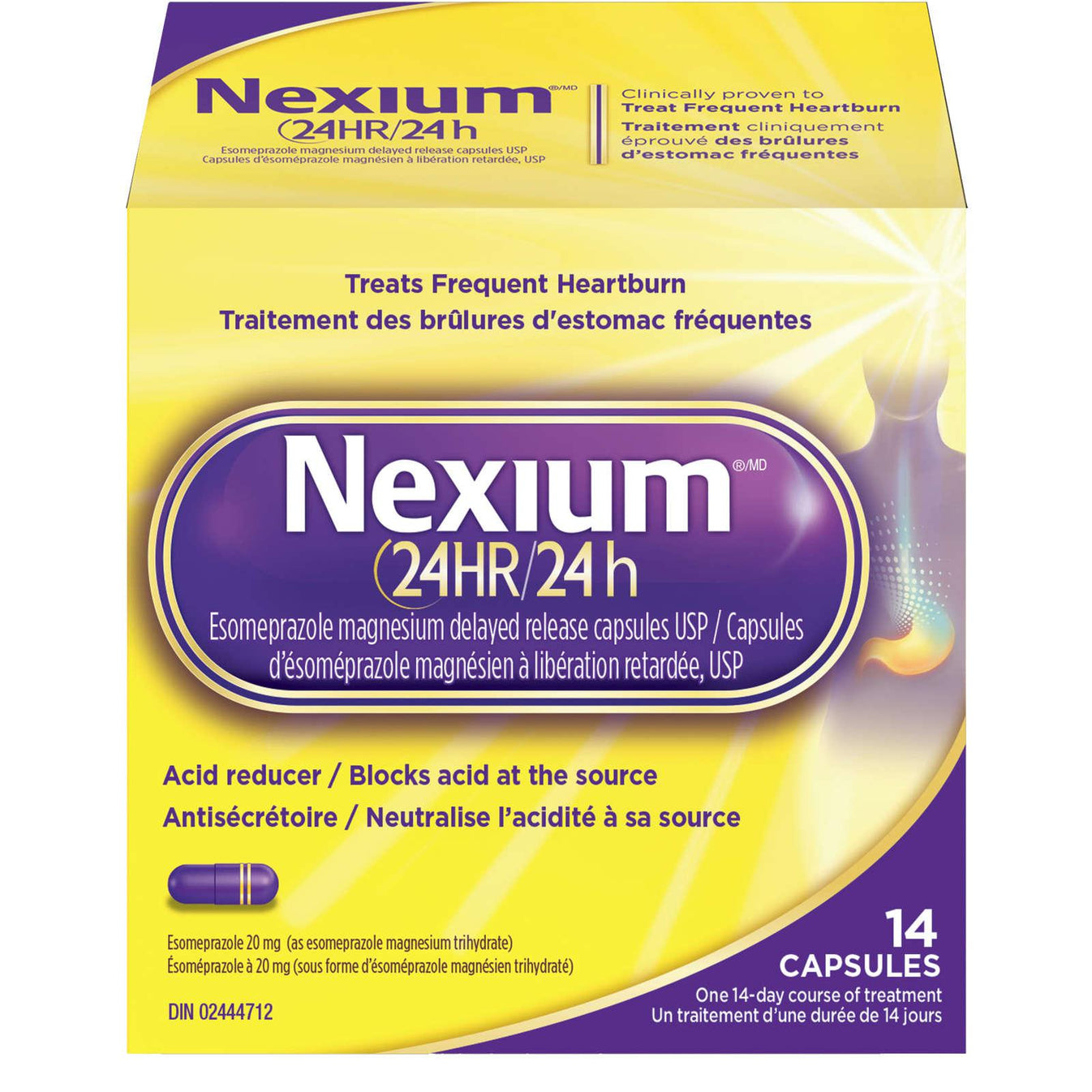 Nexium 20mg capsule 14 pack – RxClinic | Talbot Street Pharmacy